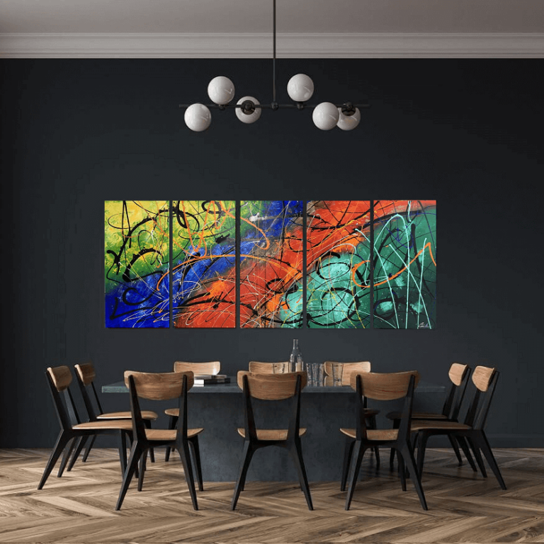 STORA tavlor | STORA handmålade tavlor online | Mynewart.se