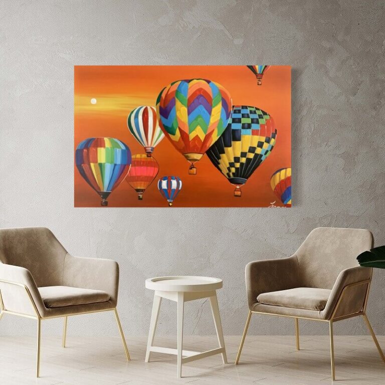 Tavlor vardagsrum | Fina Tavlor | Handmålade Tavlor | Mynewart.se